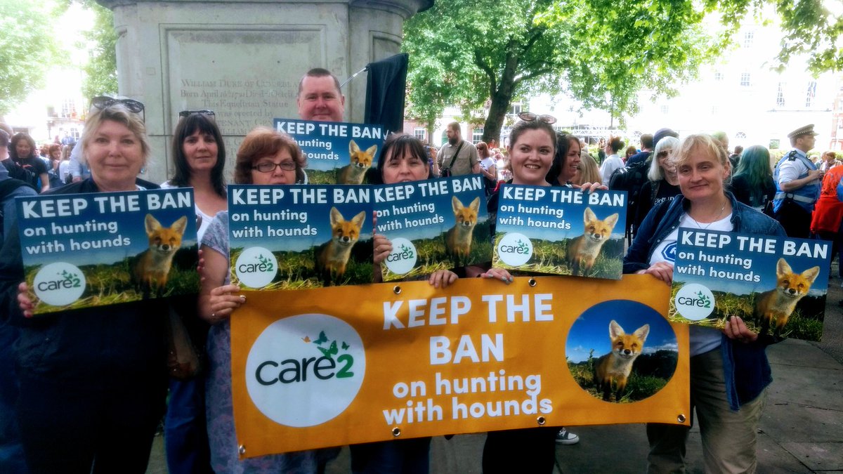 Thousands Join “Make Hunting History” Protest in London, Led by Care2 ...